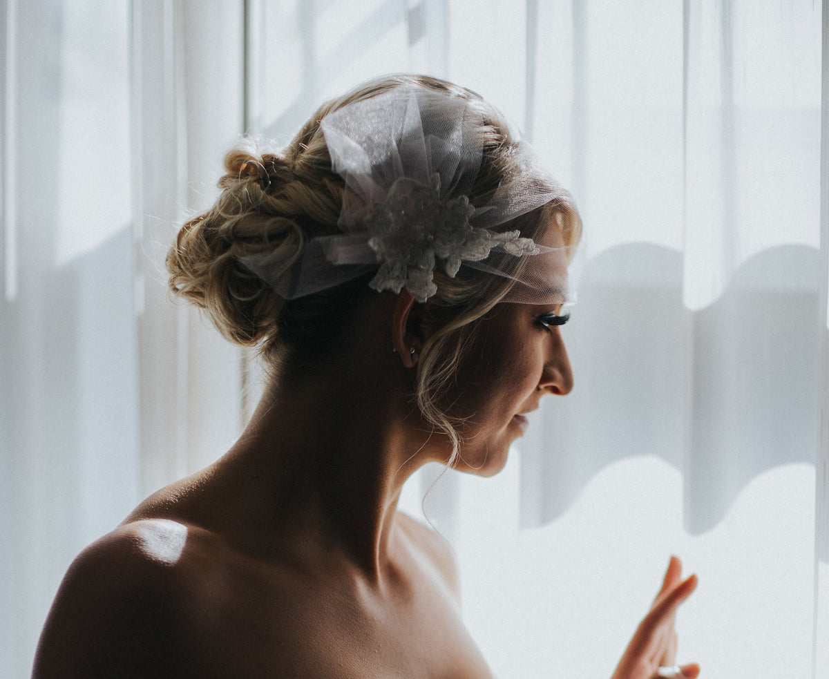 Small but Mighty: How a Simple Veil Headpiece Can Elevate Your Bridal ...