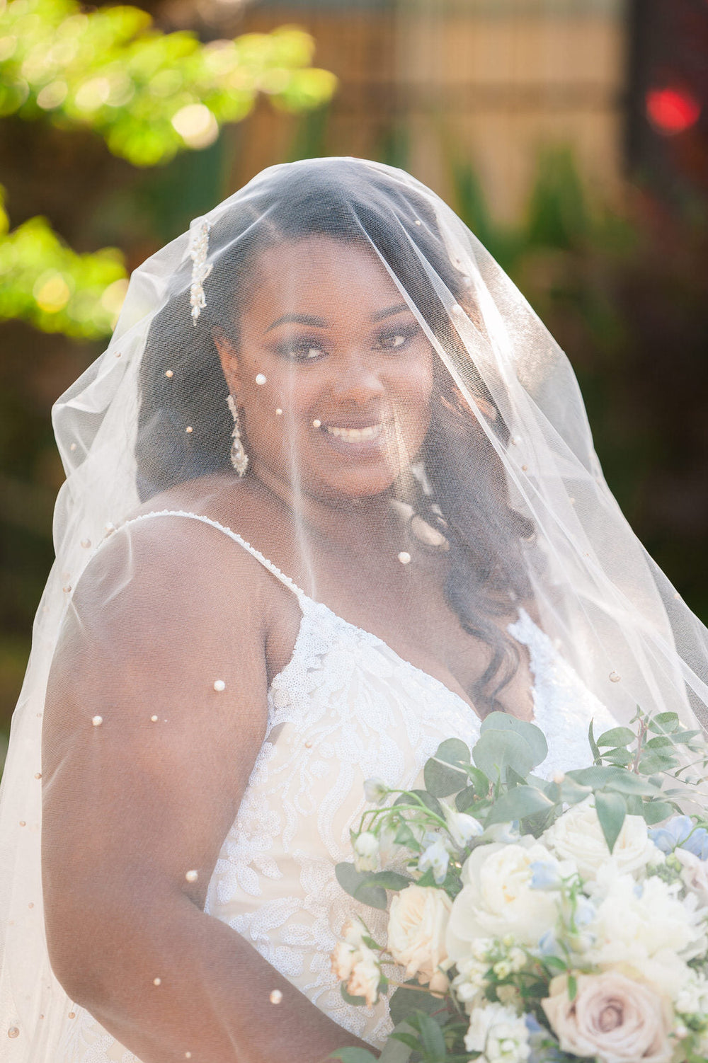 Lace Wedding Veil, Bridal Cape, and Accessory Collections – One ...