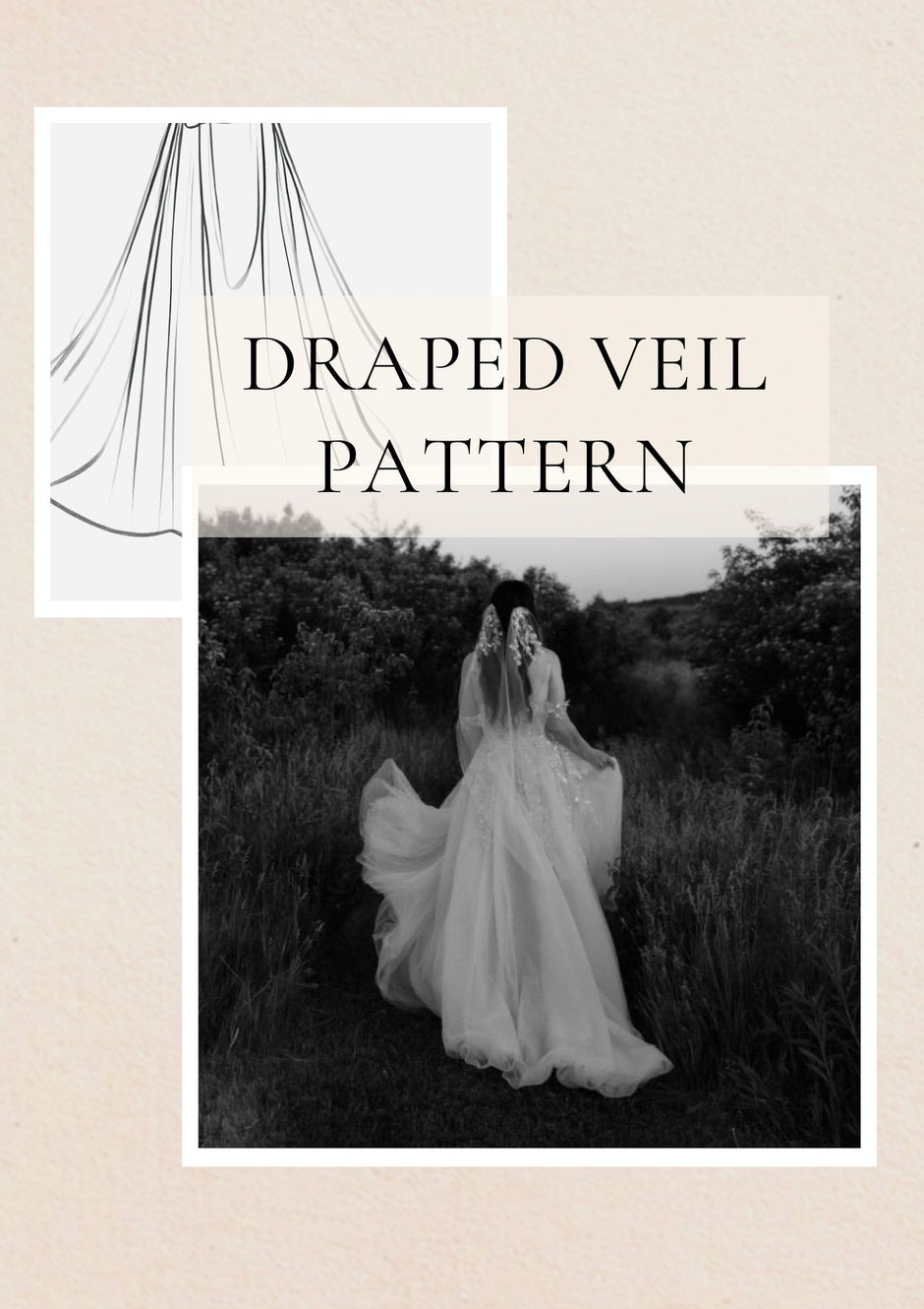 DIY Sewing Patterns for Wedding Veils, Bridal Capes, and Wings – One ...