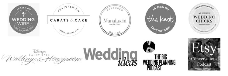 About One Blushing Bride - Personalized Wedding Accessories – One ...