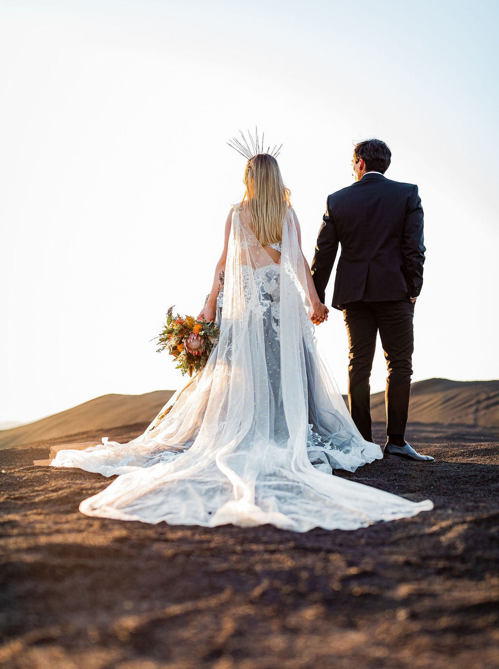 DIY Long Draped Wedding Cape Veil Pattern PDF Tutorial – One Blushing ...