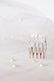 Short Birdcage Bridal Veil With Crystals, Chin Length with Comb – One ...